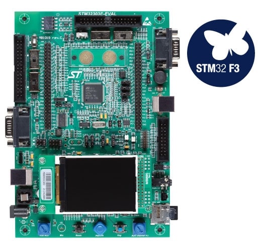 STM32303C-EVAL - Evaluation board with STM32F303VC MCU - STMicroelectronics