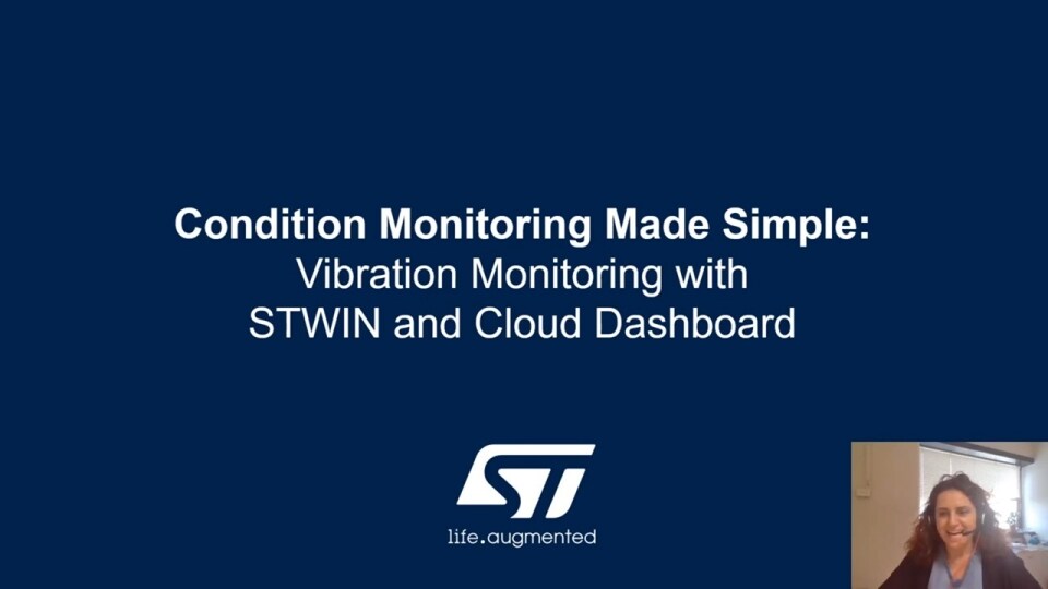 Predictive Maintenance & Condition Monitoring Solutions | Application - STMicroelectronics