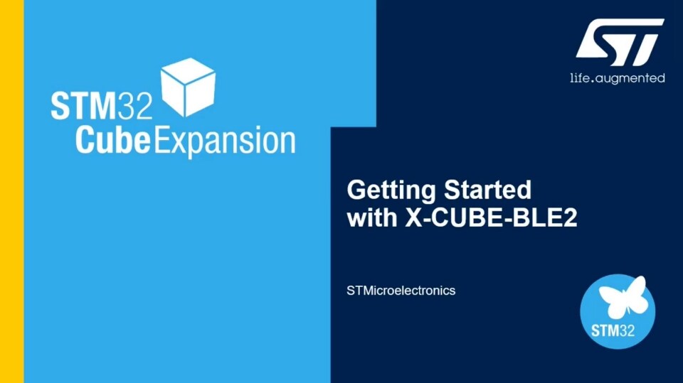 X-CUBE-BLE2 | Product - STMicroelectronics