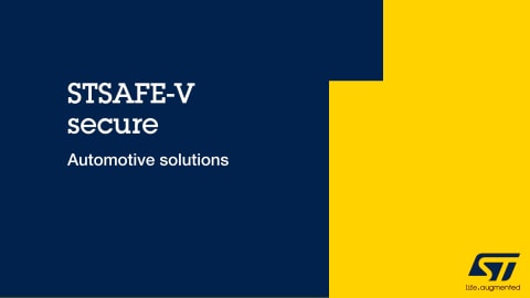 Embedded security for automotive - STMicroelectronics