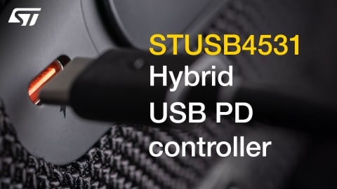 USB Type-C & Power Deliveryコントローラ - STMicroelectronics