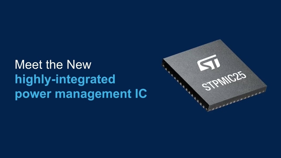 STPMIC25 | Product - STMicroelectronics