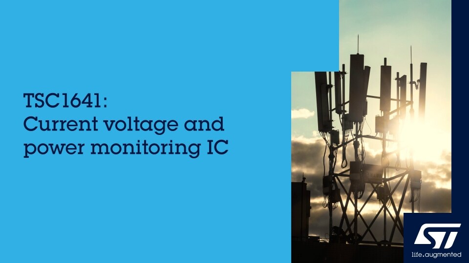 Current/Voltage/Power monitors - STMicroelectronics