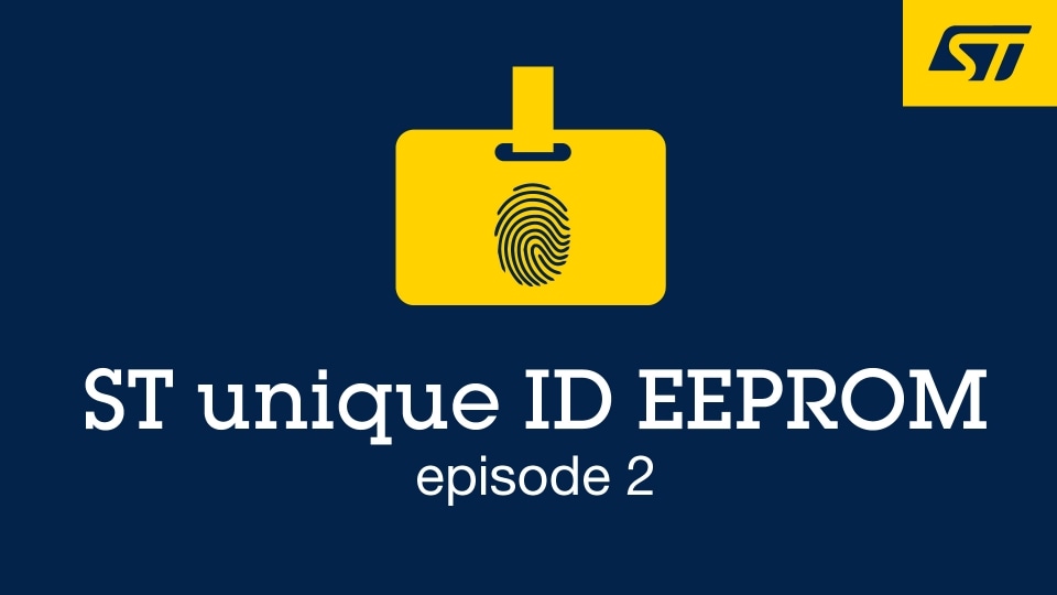 M24C64-U - 64-Kbit serial I2C bus EEPROM with unique identifier - STMicroelectronics