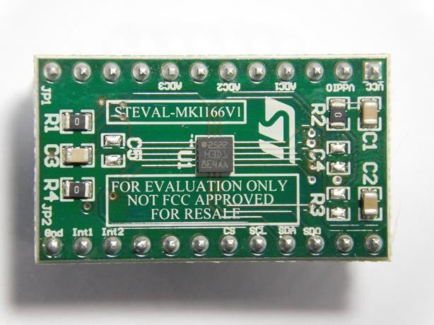 H3LIS100DL - Ultra low power 3-axis accelerometer, SPI/I2C digital output MEMS motion sensor ...