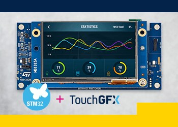 X-CUBE-TOUCHGFX - Free GUI tool to create cutting-edge GUIs - STMicroelectronics